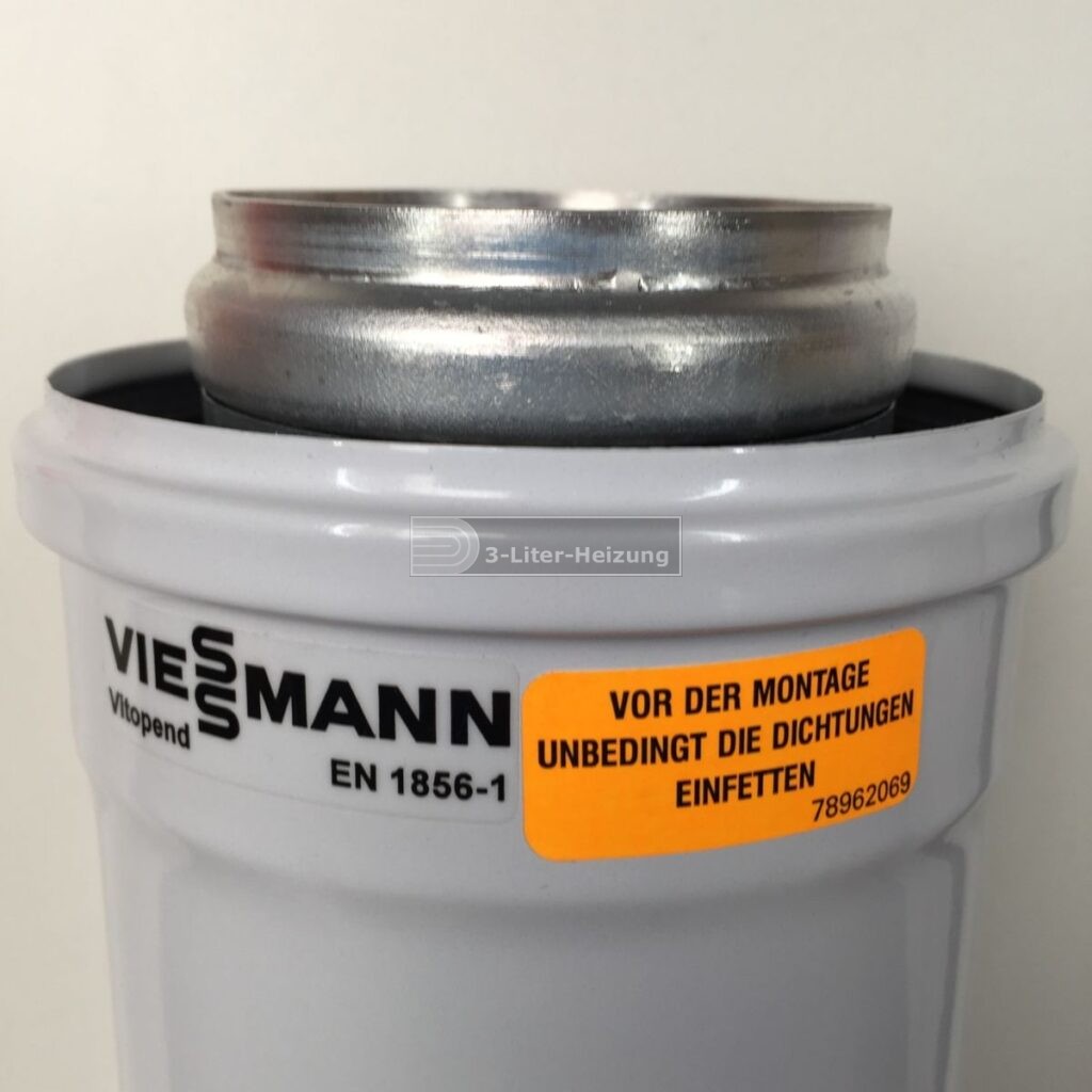 Viessmann 1 Meter AZ-Rohr 70/110 – 3-Liter-Heizung.de
